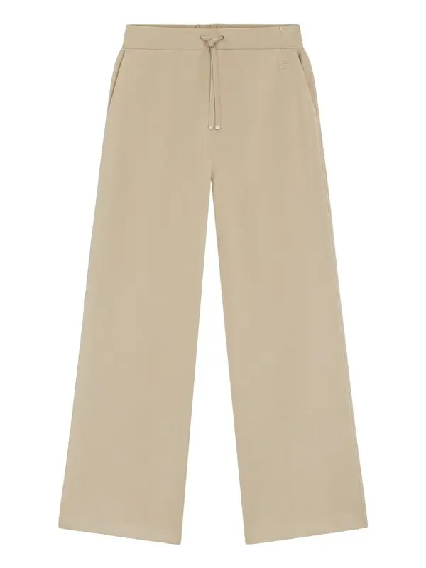 BOSS Relaxed-fit Sweatpants With Monogram - Light Beige