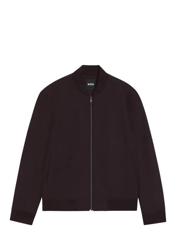 BOSS Slim-fit Jacket - Dark Red