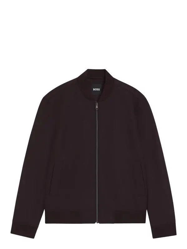 BOSS Slim-fit Jacket - Dark Red