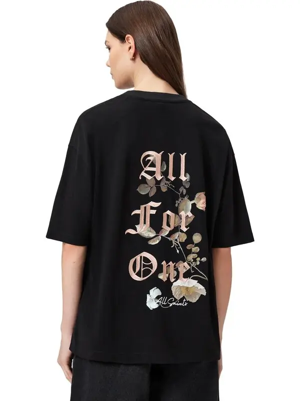 ALLSAINTS Oneness Etta T-shirt - Black