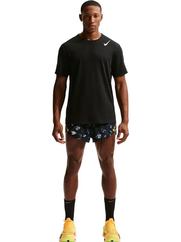 Nike Aeroswift Dri-fit Adv 2" Brief-lined Running Shorts - Black