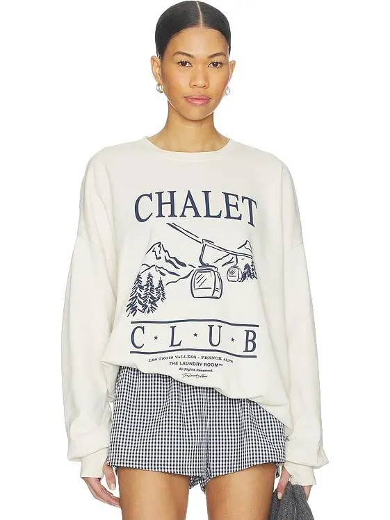 THE LAUNDRY ROOM Chalet Club Gondola Jumper - Bone