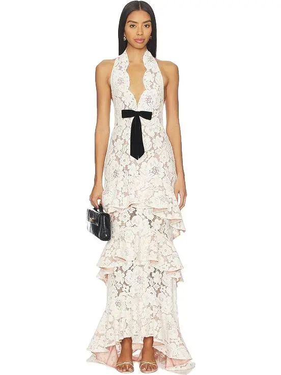 Retrofete Senara Lace Dress - Cream