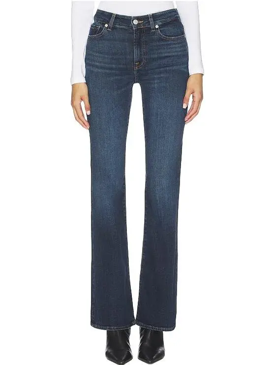 7 For All Mankind The Leggy Bootcut Jeans - Midnight Fade