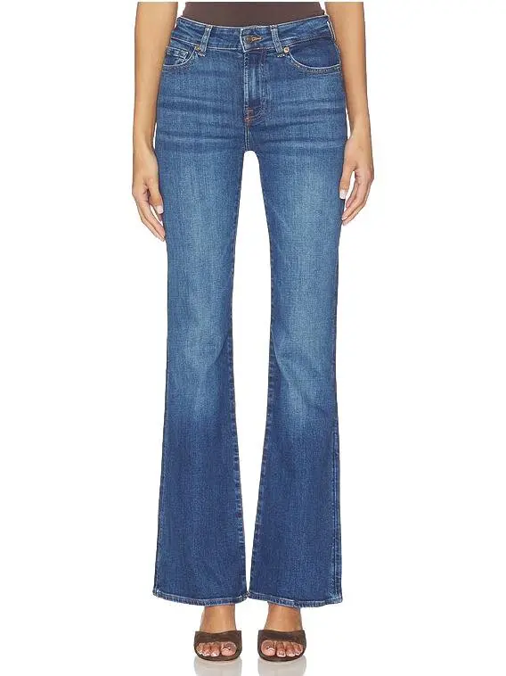 7 For All Mankind The Leggy Bootcut Jeans - Moonwater