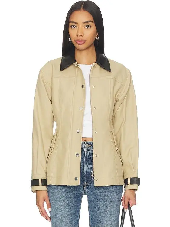 Veronica Beard Talla Jacket - Sand
