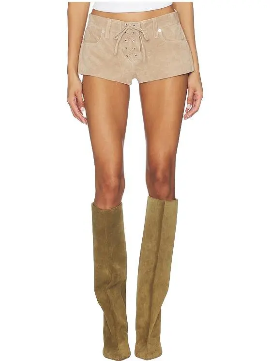 Blanknyc Hot Shorts - Latte Frappe