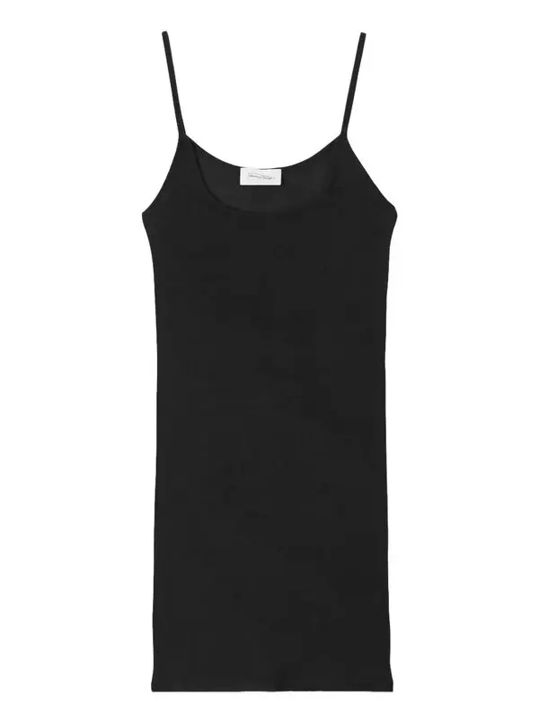 American Vintage Massachusetts Tank Top - Black