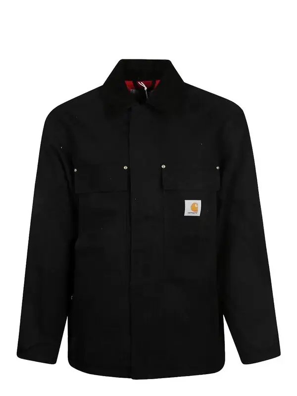 Carhartt Work In Progress Chest-pocket Shirt Jacket - Black
