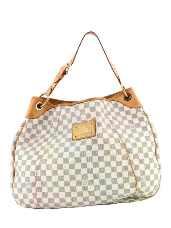 LOUIS VUITTON Galliera Handbag Damier Gm Hobo - White