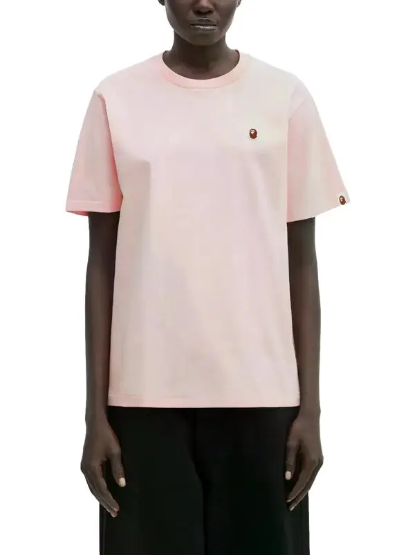 A BATHING APE Ape Head One Point T-shirt - Pink