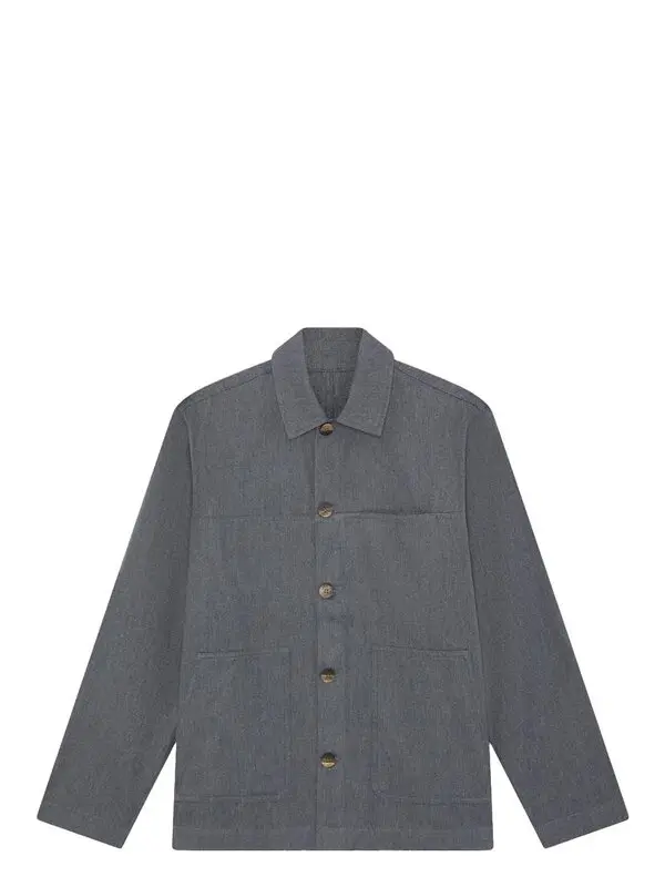 Frescobol Carioca Belford Cotton-cashmere Jacket - Navy