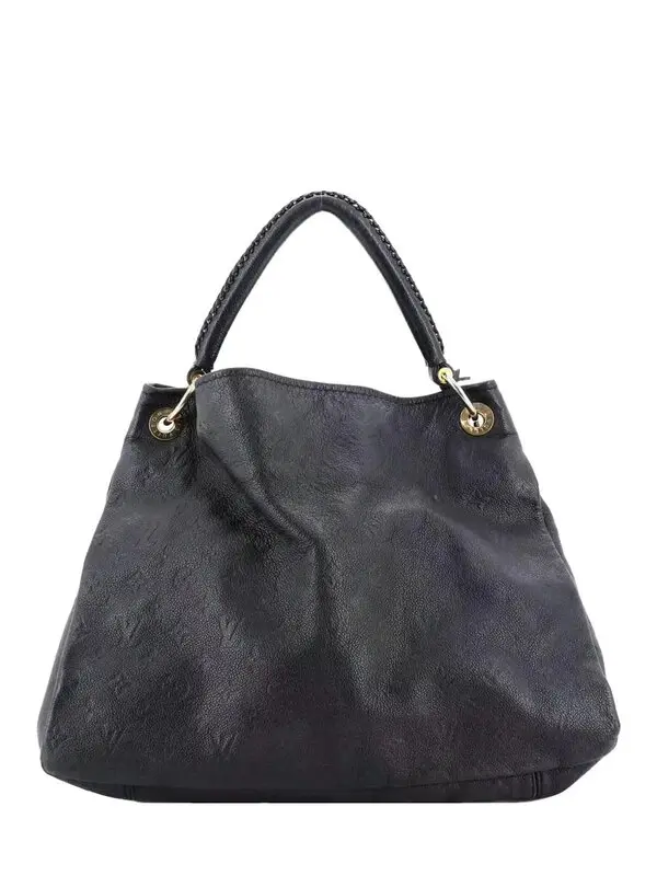 LOUIS VUITTON Artsy Mm Hobo Bag Monogram Empreinte Leather - Black
