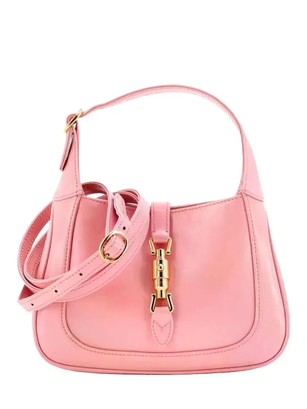Gucci Jackie 1961 Leather Mini Hobo Bag - Pink