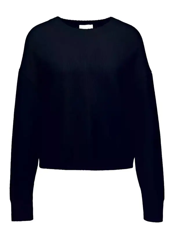ALLUDE Crew-neck Sweater - Blue