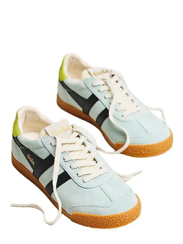 Gola Elan Suede Sneakers - Surf/black/sulphur