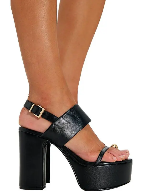 Schutz Platform High Heels - Black
