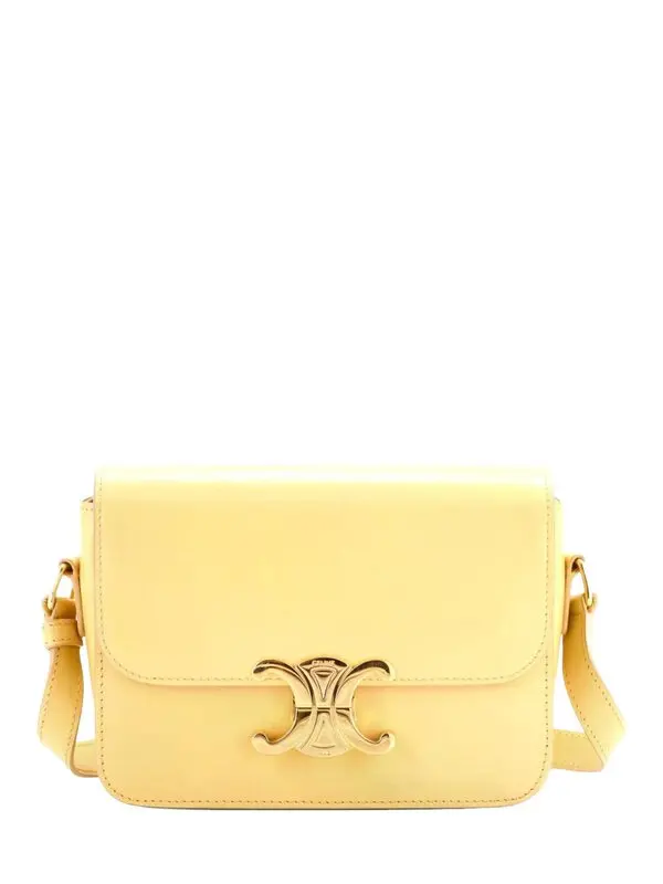 Celine Triomphe Teen Shoulder Bag - Yellow
