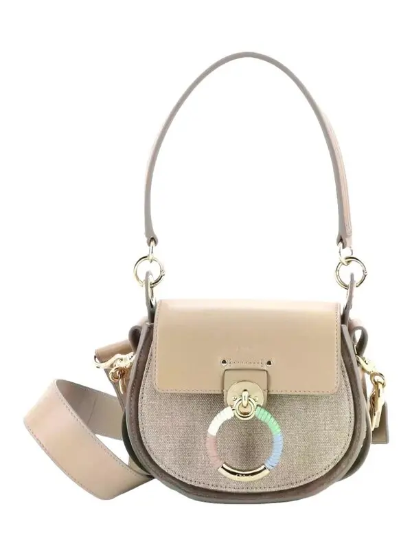 Chloé Tess Small Shoulder Bag - Neutrals
