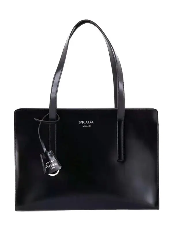 Prada Re-edition 1995 Top Handle Medium Satchel - Black