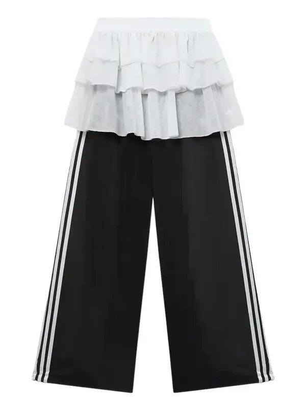 Adidas Ruffled 3-stripes Trousers - Black
