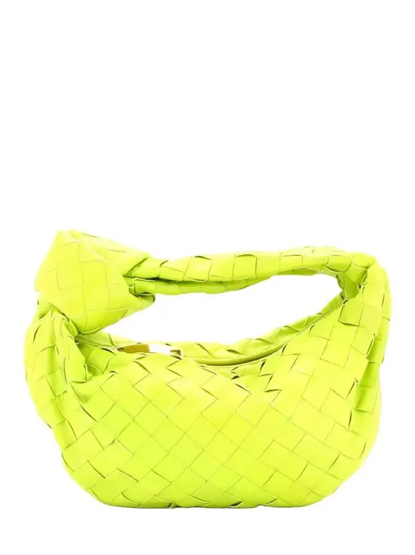 Bottega Veneta Jodie Intrecciato Nappa Mini Hobo Bag - Green