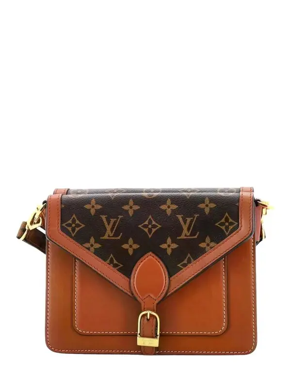 LOUIS VUITTON Biface Leather Shoulder Bag - Brown