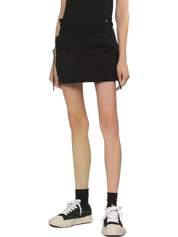 Helmut Lang Pocket Zip Skirt - Black
