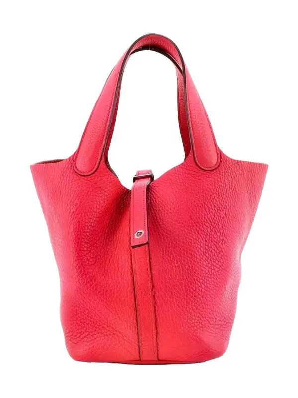 Hermès Picotin Lock Clemence Pm Bucket Bag - Pink