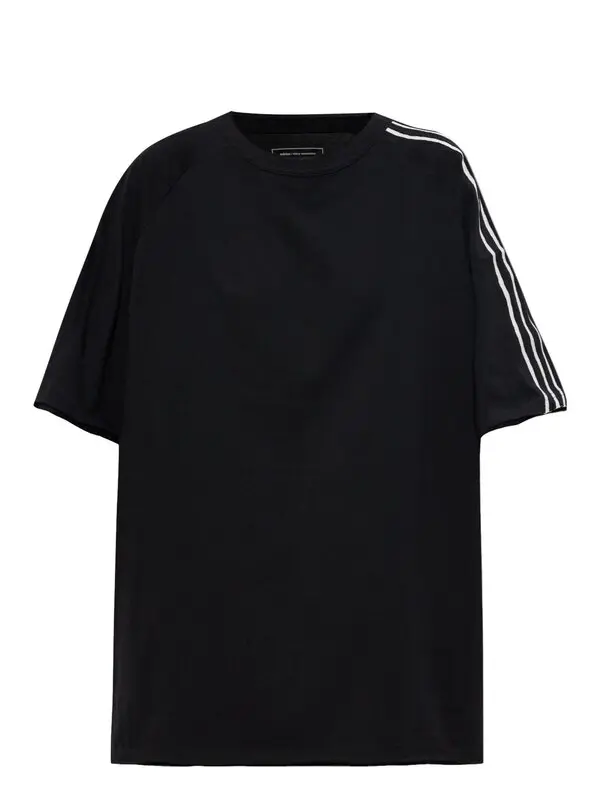 Y3 T-shirt With Logo - Black