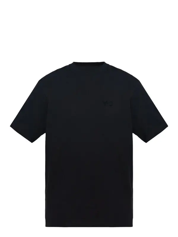 Y3 T-shirt With Logo - Black