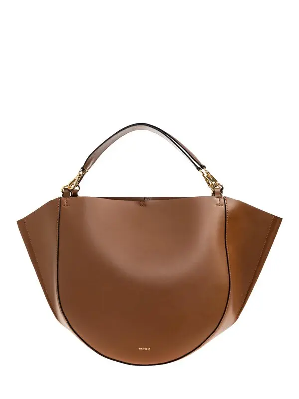 WANDLER Hortensia Handbag - Brown