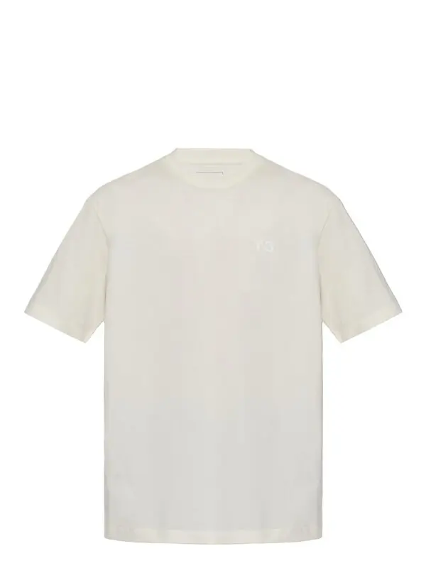 Y3 Logo T-shirt - Cream