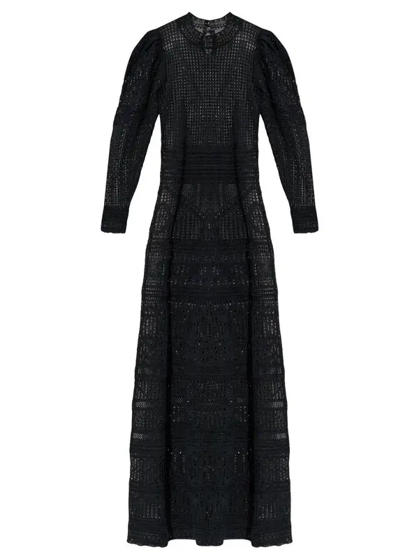 Isabel Marant Dione Maxi Dress - Black