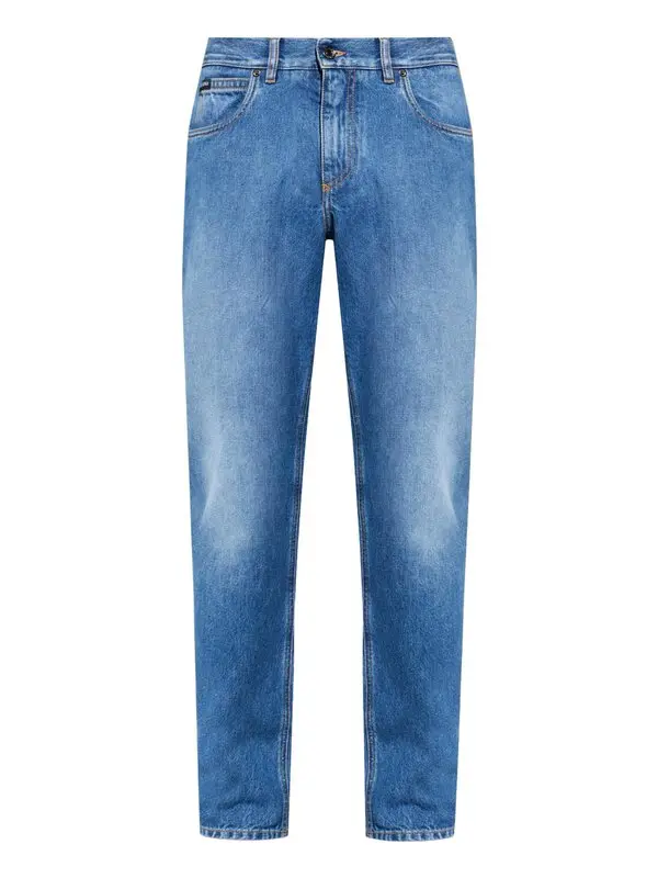 Dolce & Gabbana Regular Fit Jeans - Blue