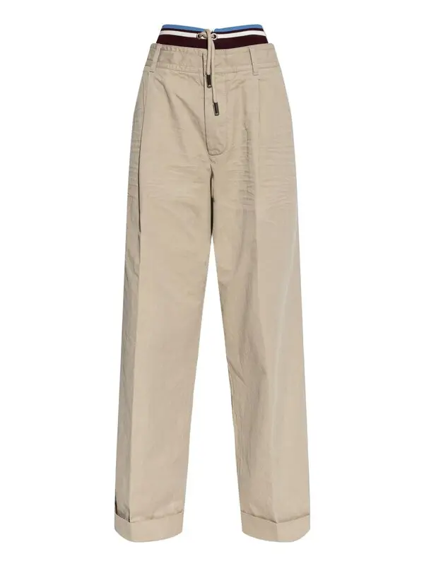 Dsquared2 Loose-fit Trousers - Beige