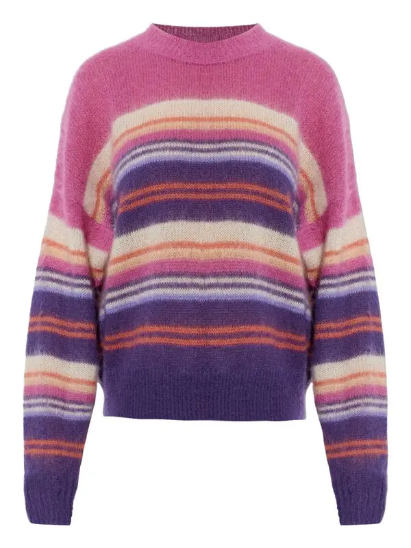 MARANT ETOILE Drussell Striped Sweater - Multicolour