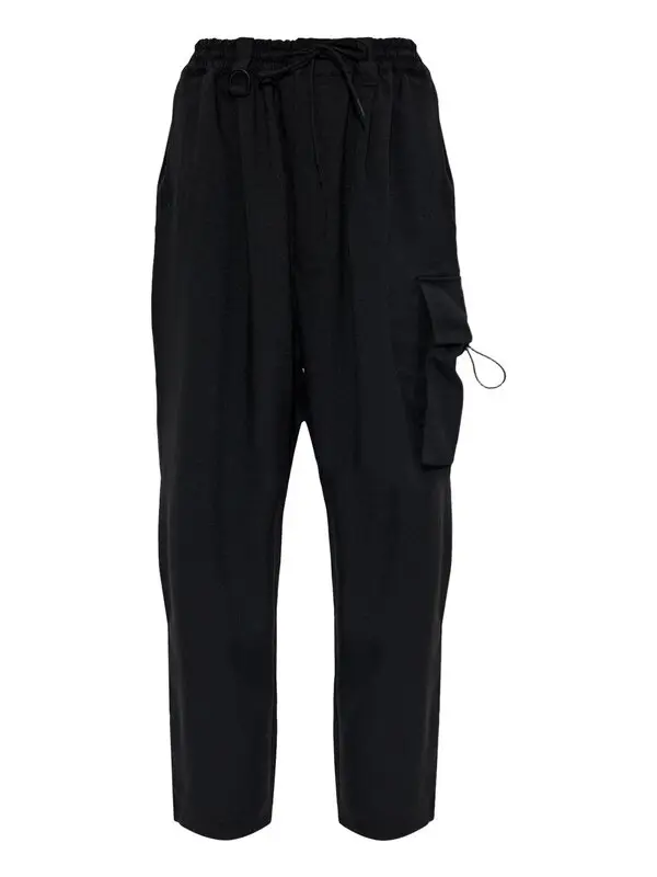 Y3 Cargo Trousers - Black
