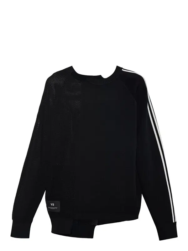 Y3 Logo Sweater - Black