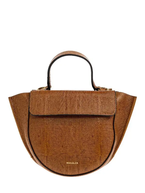 WANDLER Hortensia Piccola Handbag - Brown