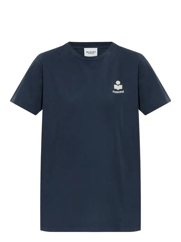 MARANT ETOILE Aby T-shirt - Navy Blue