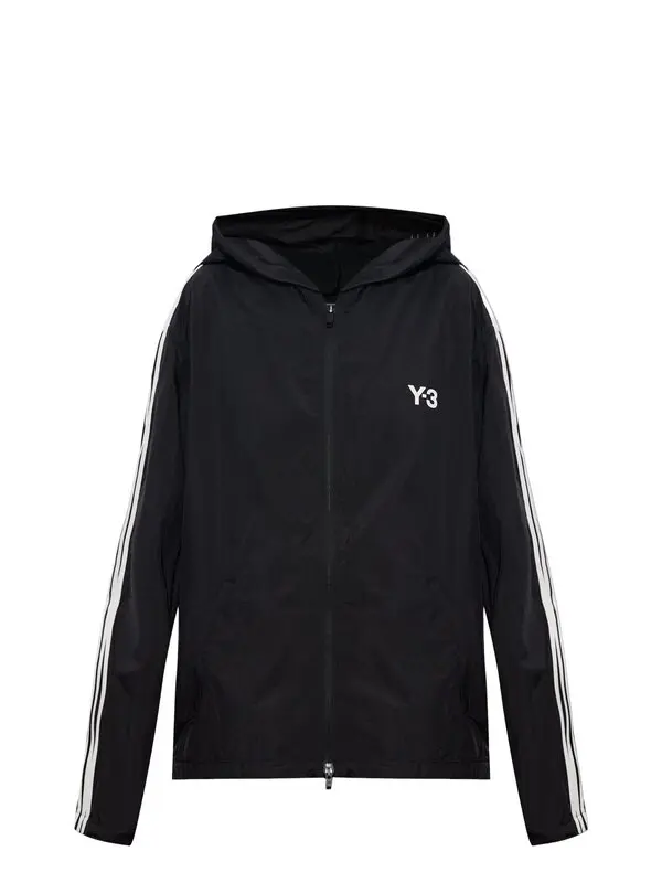 Y3 Logo Hoodie - Black