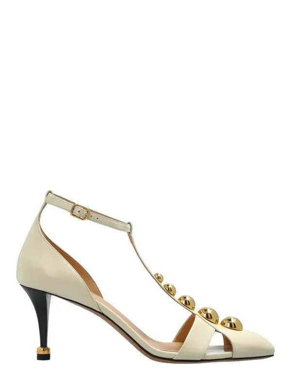 Chloé Cleia Heeled Shoes - Cream
