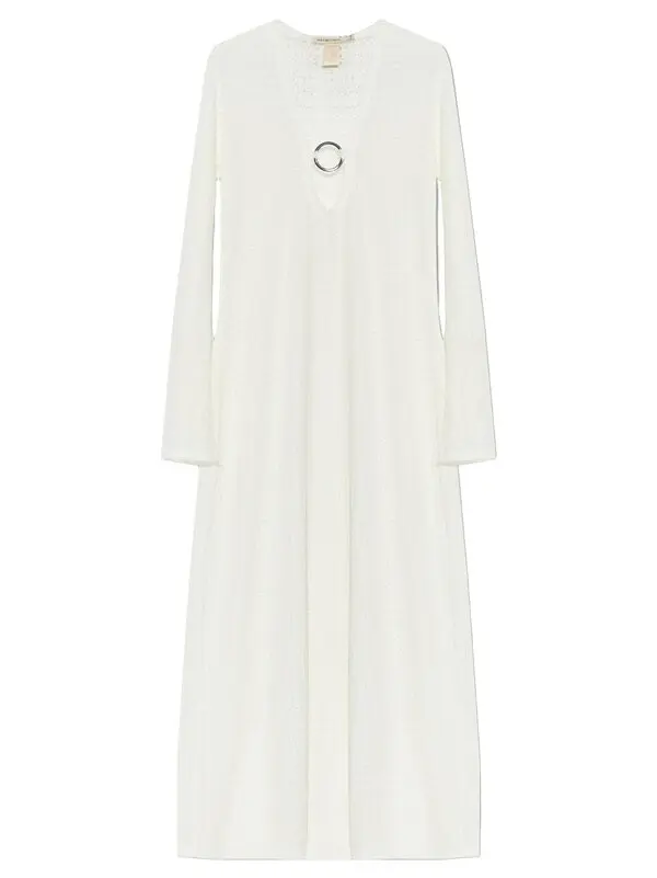 PARAMIDONNA Krista Midi Dress - White