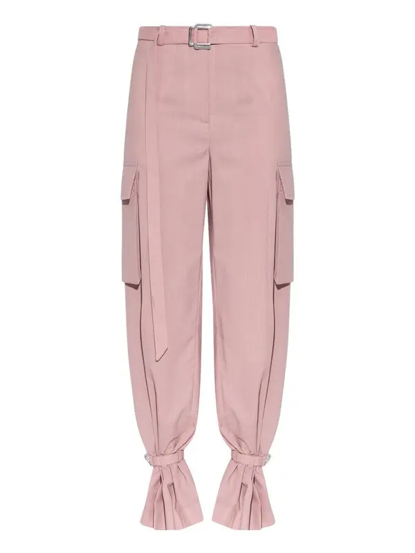 Attico Cargo Trousers - Pink