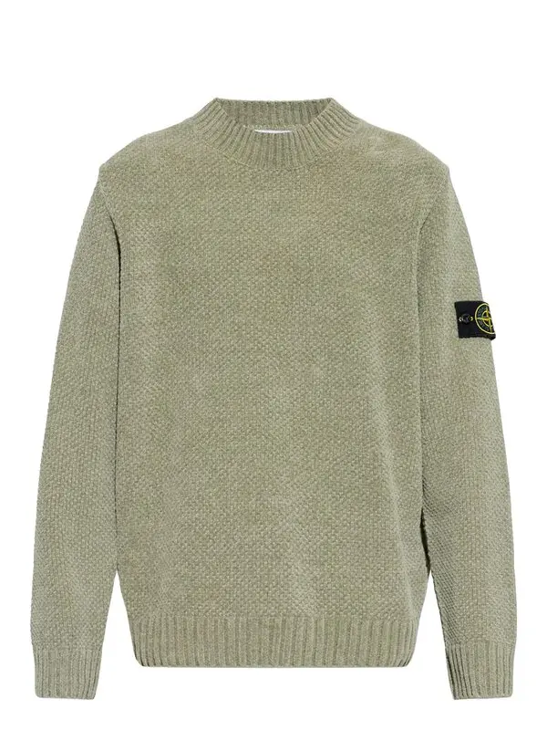 Stone Island Crew Neck Sweater - Green