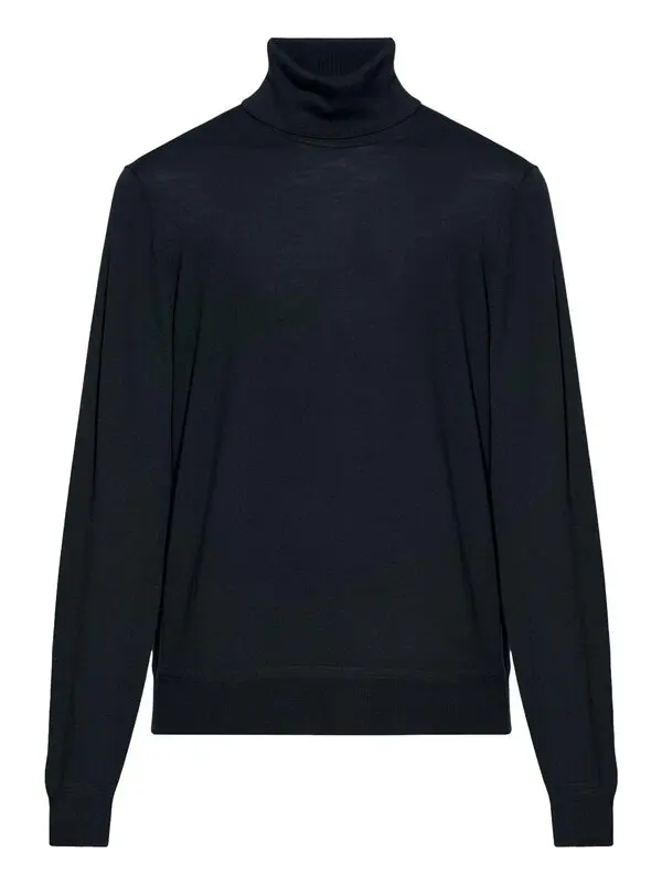 TOM FORD Wool Turtleneck - Black