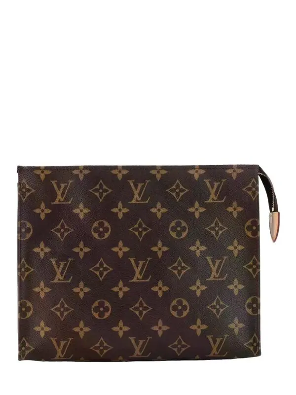 LOUIS VUITTON Toiletry Pouch Monogram Canvas - Brown