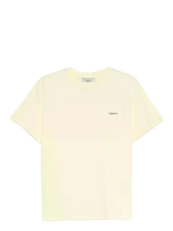 Coperni Logo T-shirt - Yellow
