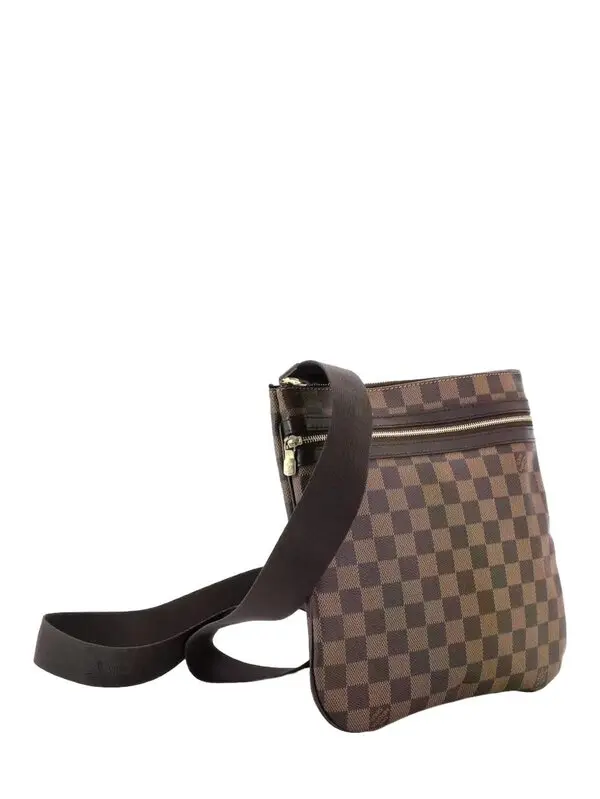 LOUIS VUITTON Bosphore Pochette Damier Crossbody Bag - Brown